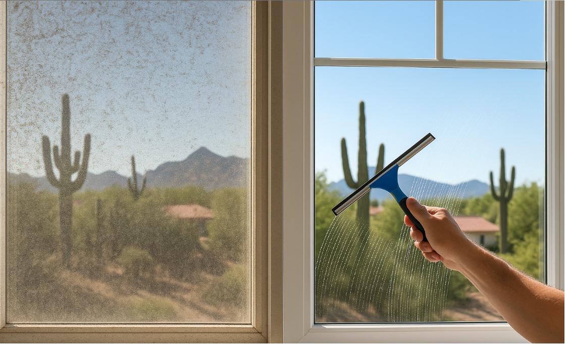 Window Cleaning Benefits in Dusty Climates | Window Hero